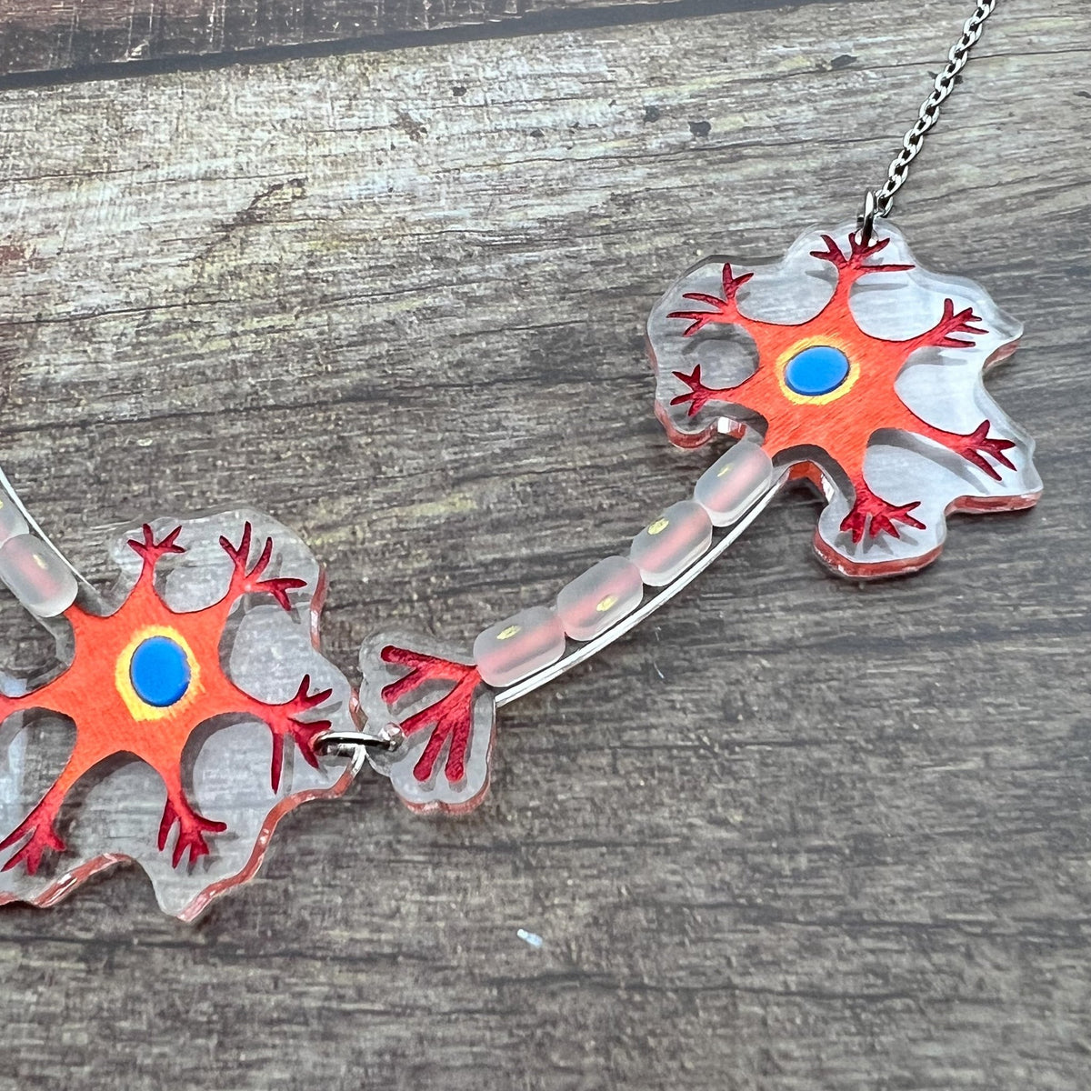 Neuron Acrylic Statement Necklace – Oh Pluto